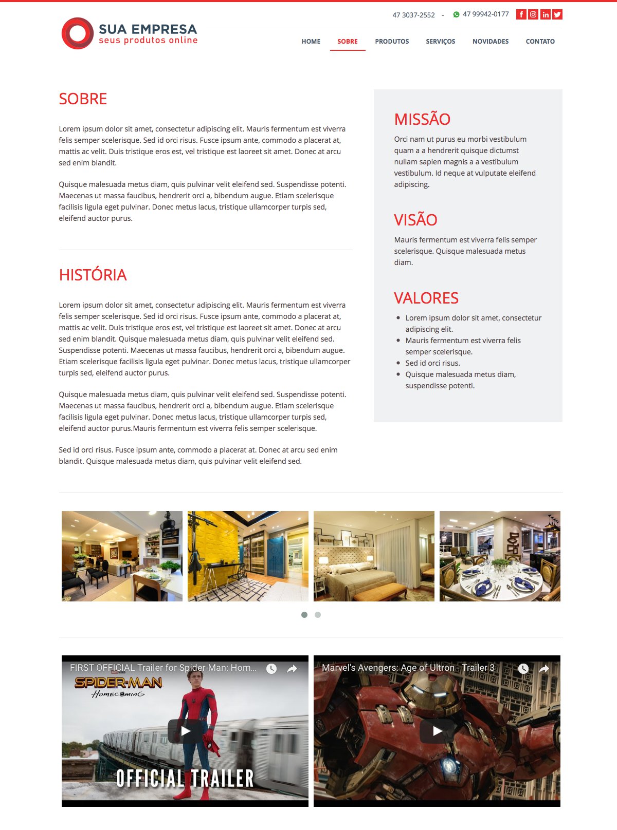 Novo Site Pronto - Certoweb Agência Digital